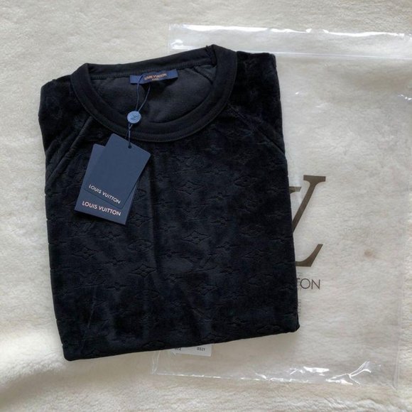 Louis Vuitton | Shirts | Men New Model Perfect Louis Crew Neck Tshirt ...